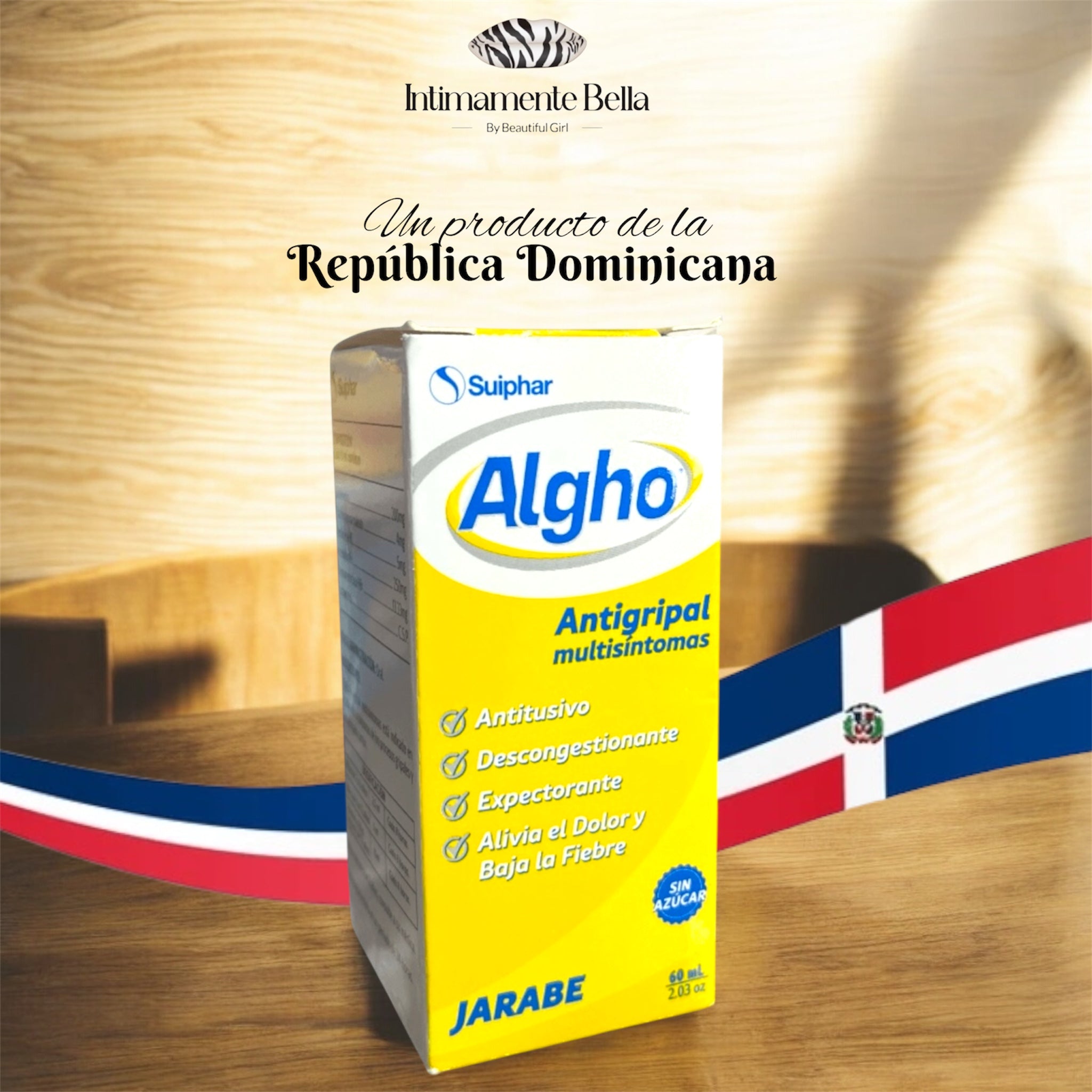 Algho Jarabe 60 mL – Intimamente Bella